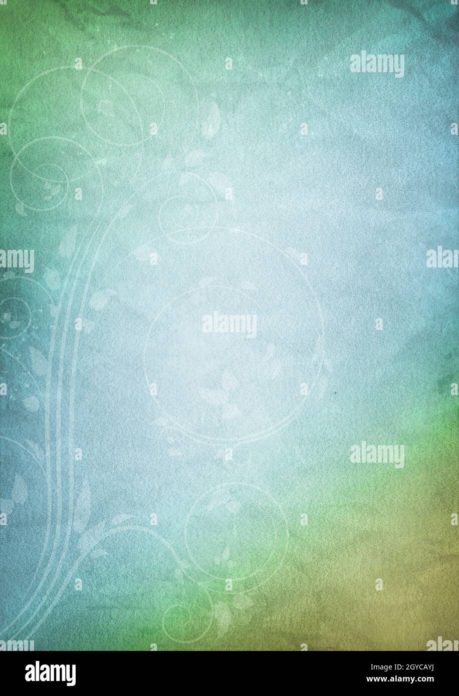 Illustration of a vintage style paper background using pastel colours ...