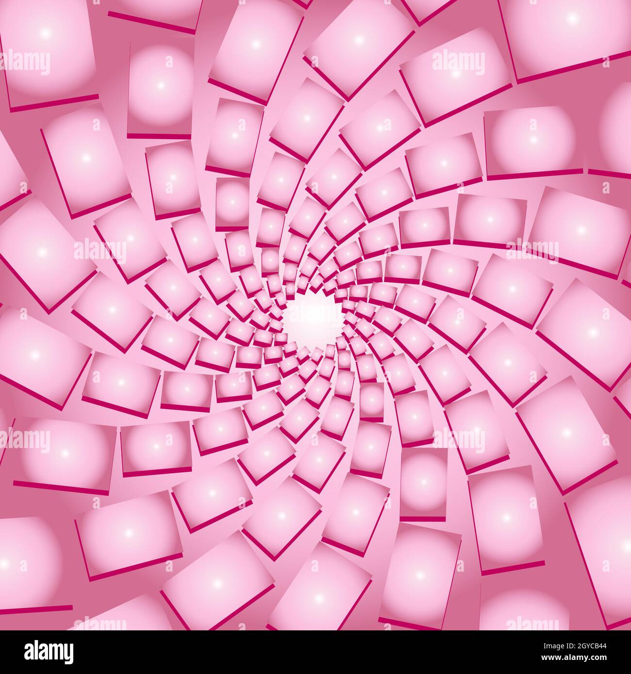 Pink vortex background Stock Photo - Alamy