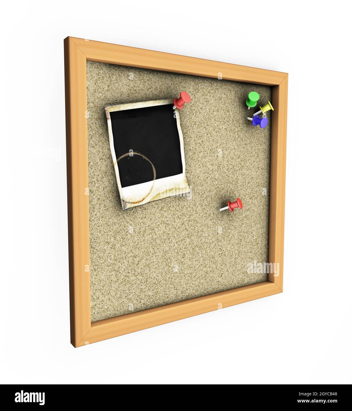 Messy noticeboard Cut Out Stock Images & Pictures - Alamy