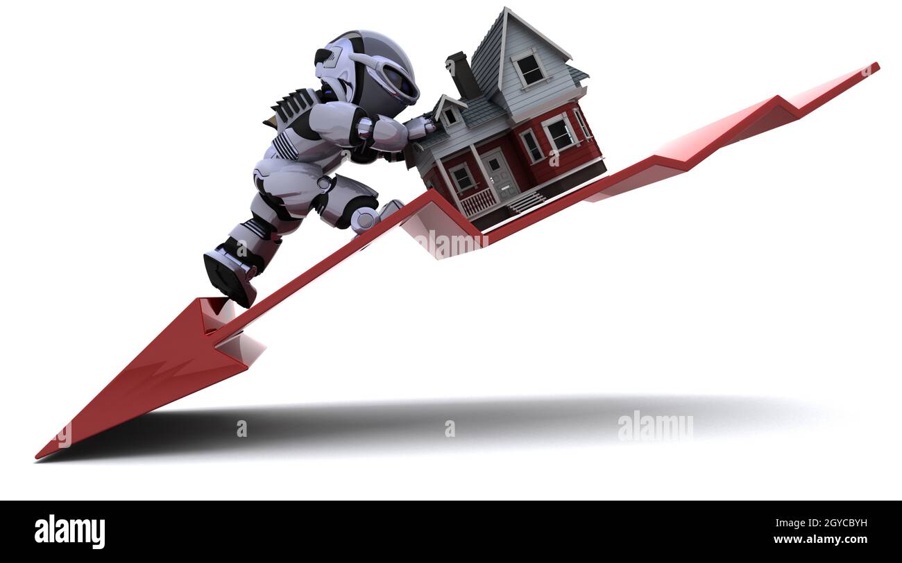 Economic crisis declining graph Cut Out Stock Images & Pictures - Alamy