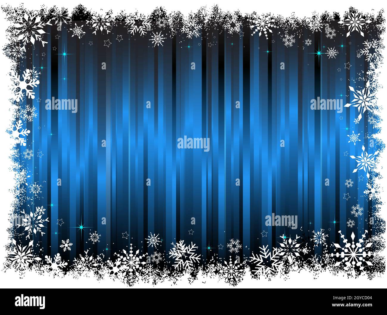 Decorative snowflake background Stock Photo - Alamy