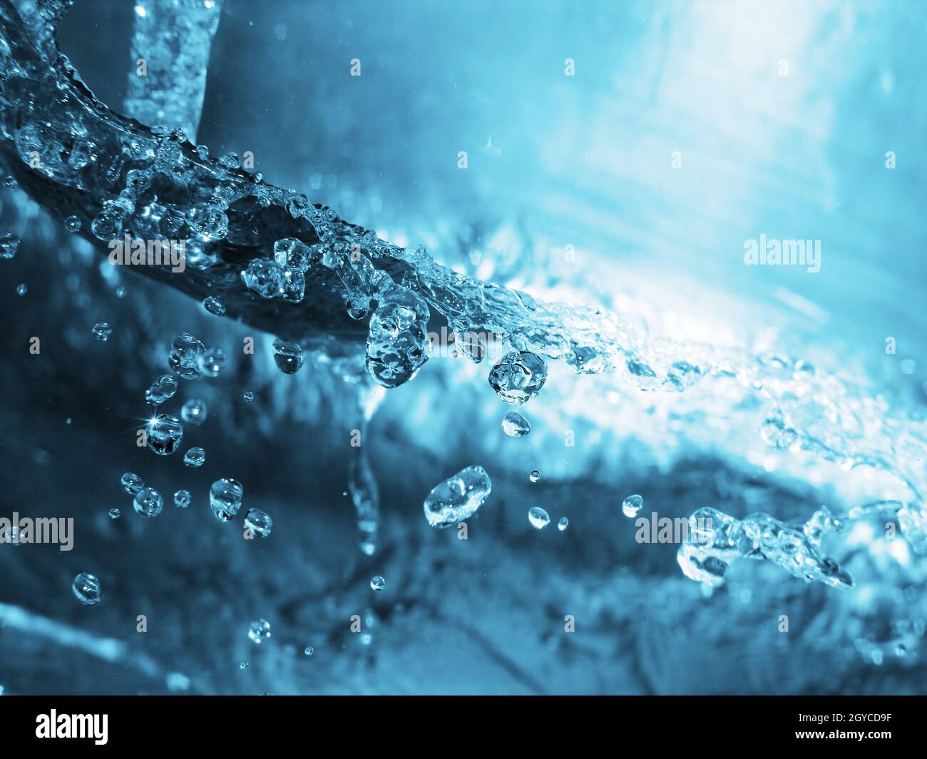 Abstract water splash Stock Photo - Alamy