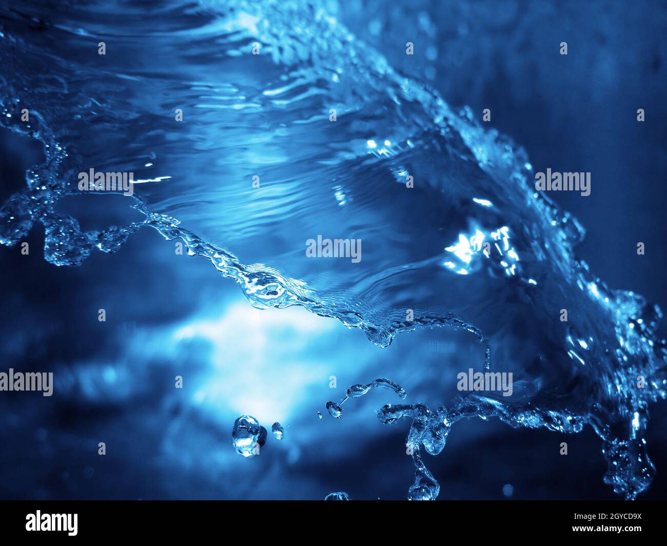 Abstract water splash Stock Photo - Alamy