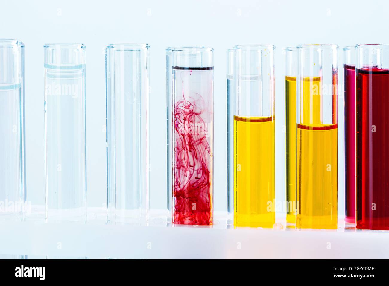 Different colored liquids hi-res stock photography and images - Alamy