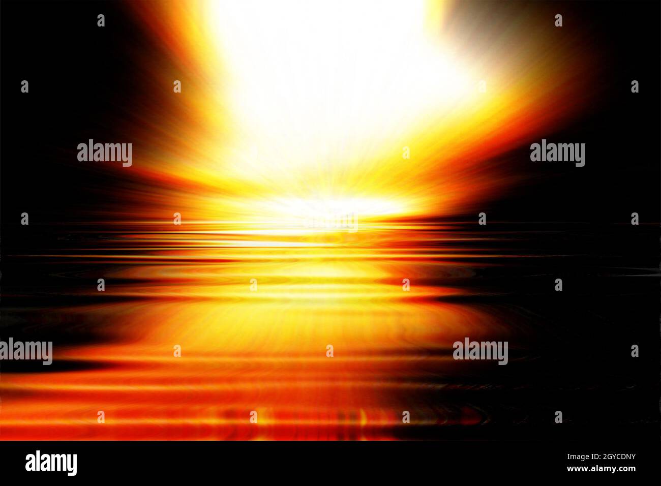 Abstract sunset background Stock Photo - Alamy
