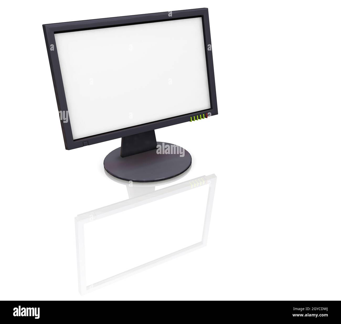 3D render of a TFT screen Stock Photo - Alamy