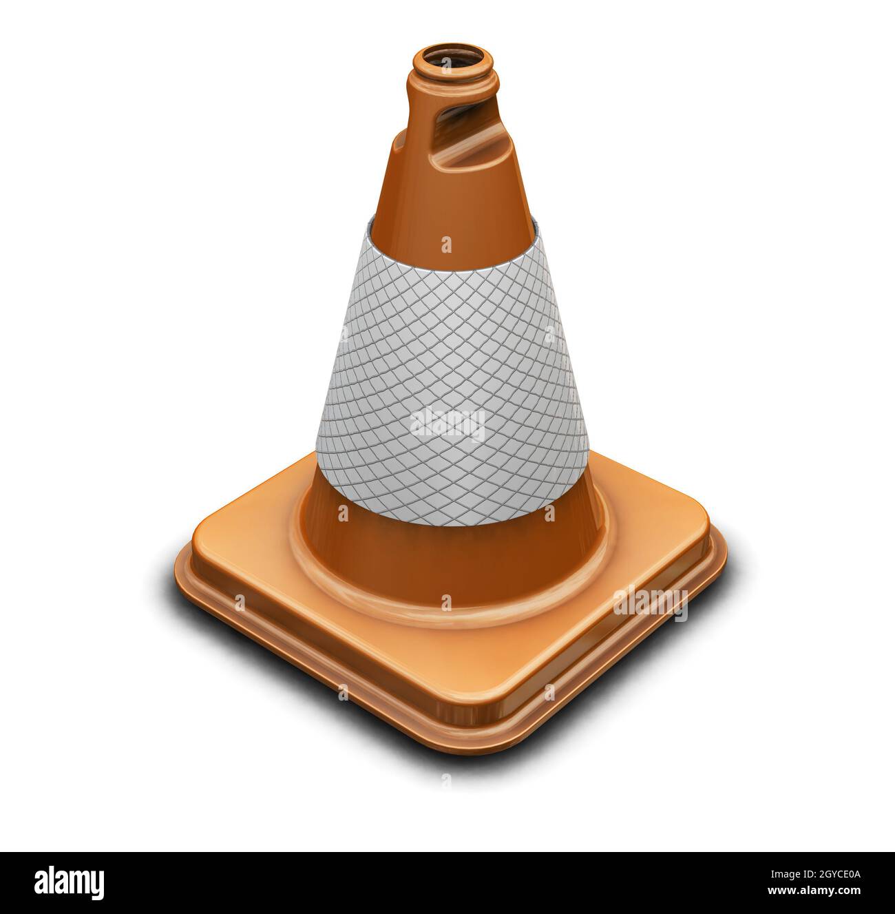 3d render traffic cone hi-res stock photography and images - Alamy