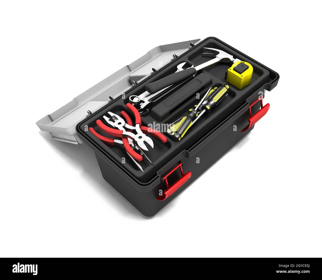3d render toolbox hi-res stock photography and images - Alamy