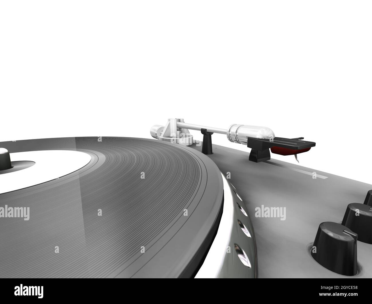 3D render of a turntable Stock Photo - Alamy
