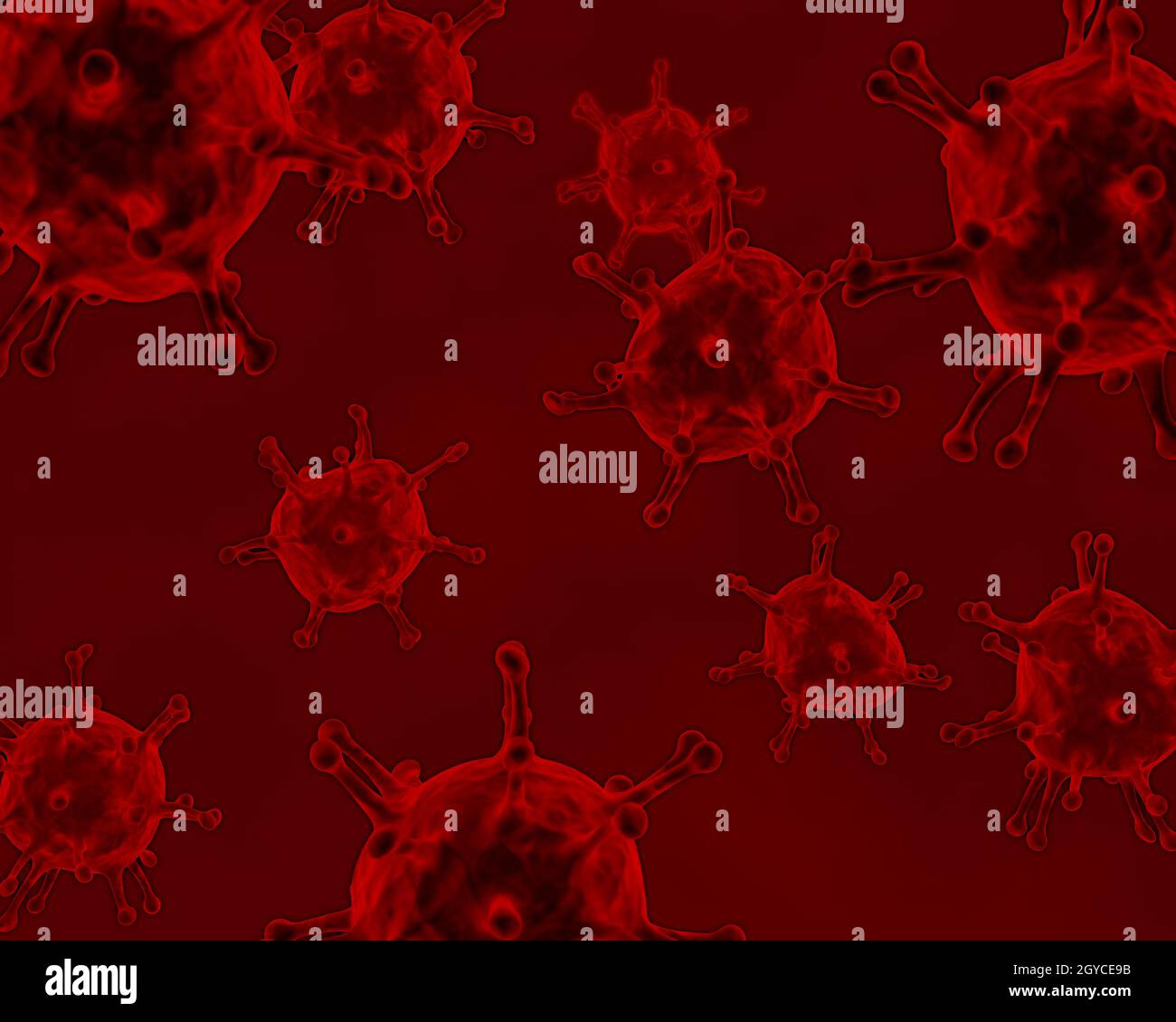 3d render of bacteria Stock Photo - Alamy