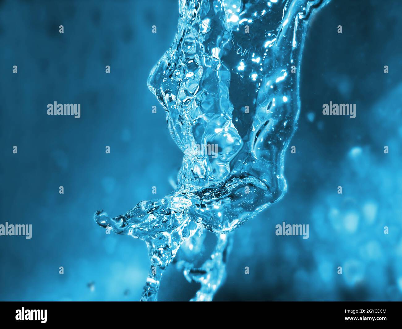 Abstract water splash Stock Photo - Alamy