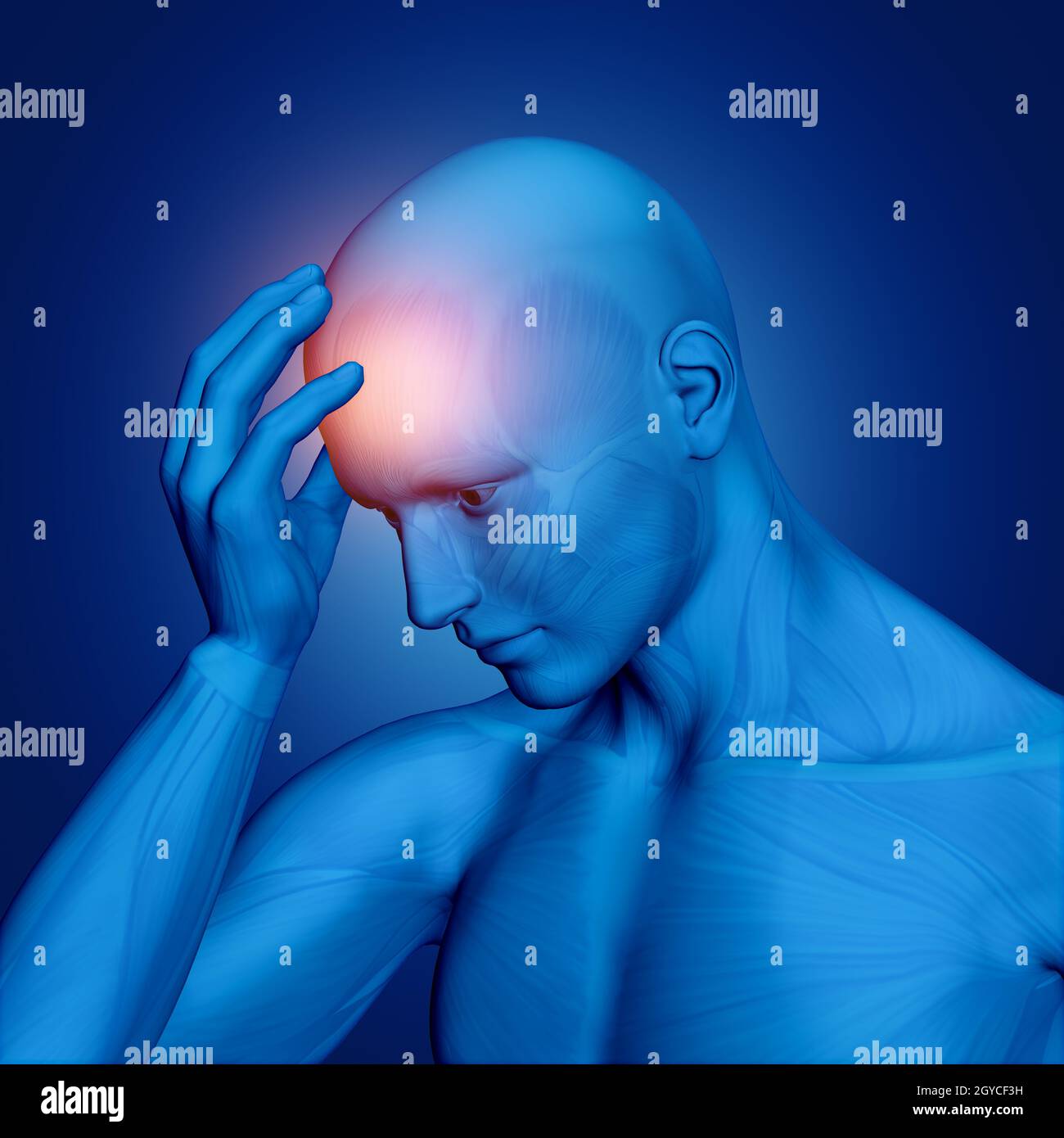 Pain brainy hi-res stock photography and images - Alamy