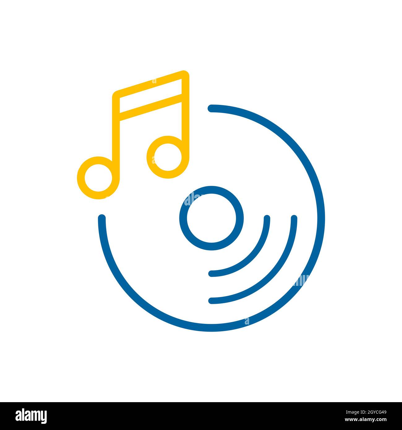 Cd logo vector hi-res stock photography and images - Alamy