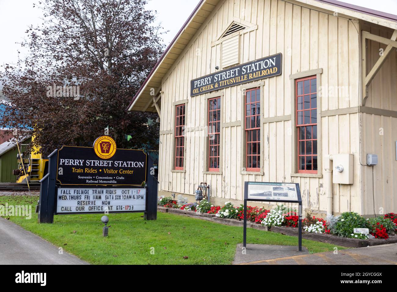 Titusville, Pennsylvania - The Perry Street Station of the Oil Creek ...