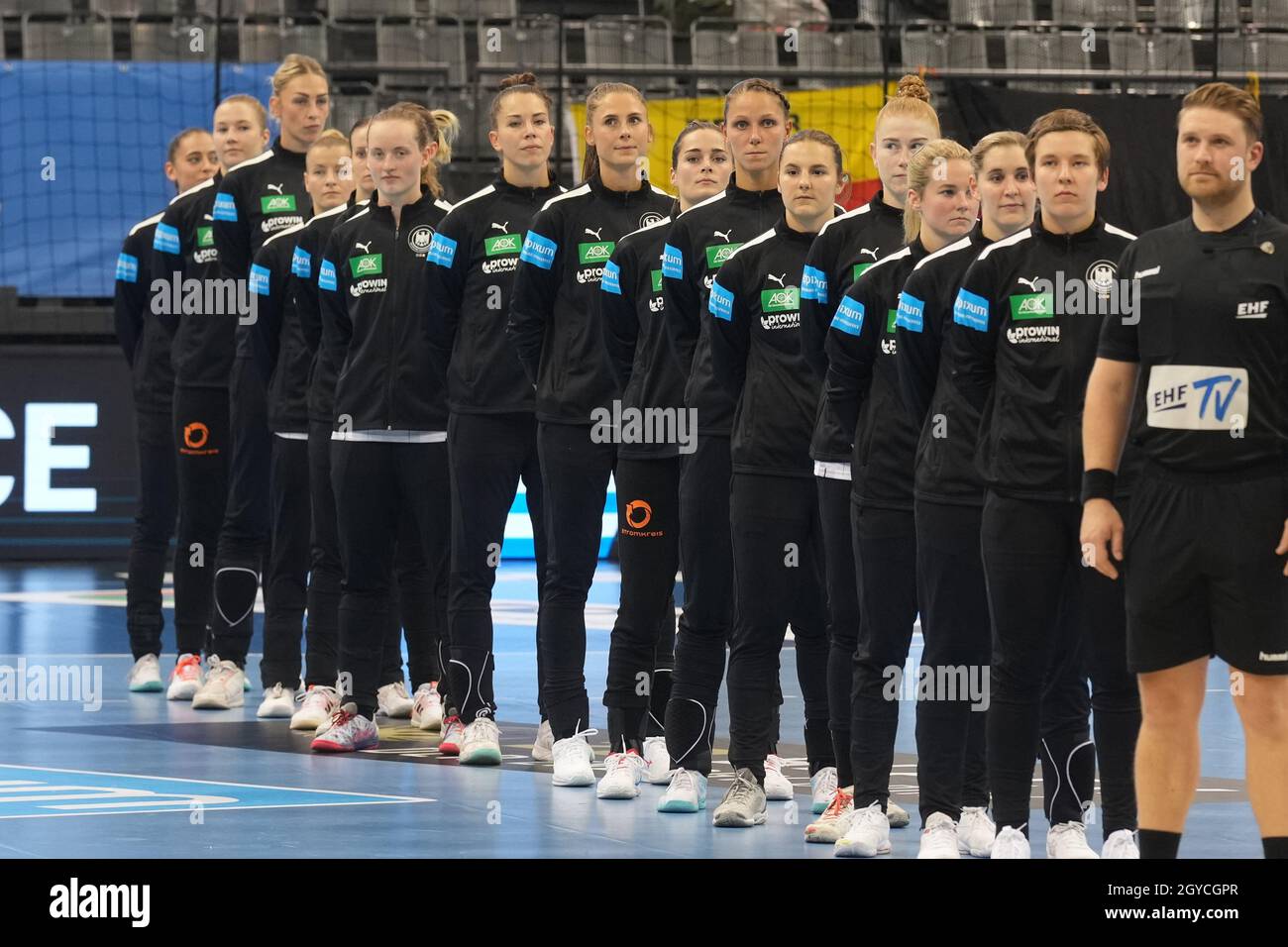 Trier, Germany. 07th Oct, 2021. Handball, Women: European Championship ...