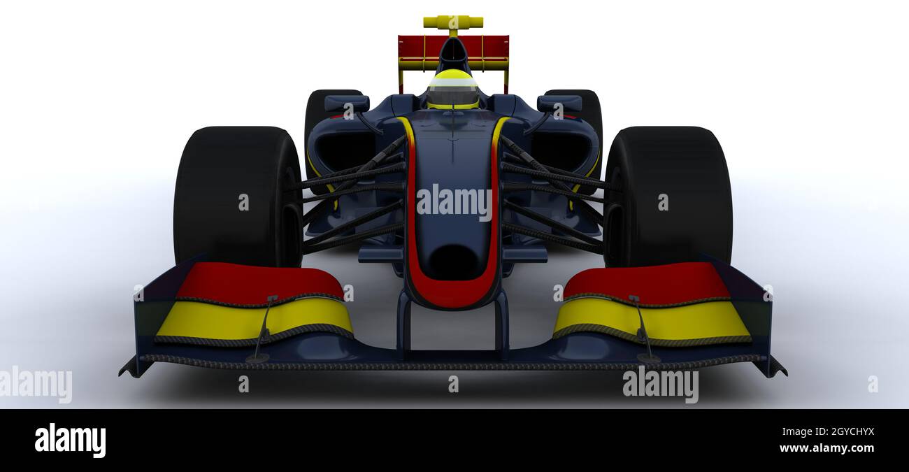 3d render f1 racing car hi-res stock photography and images - Alamy