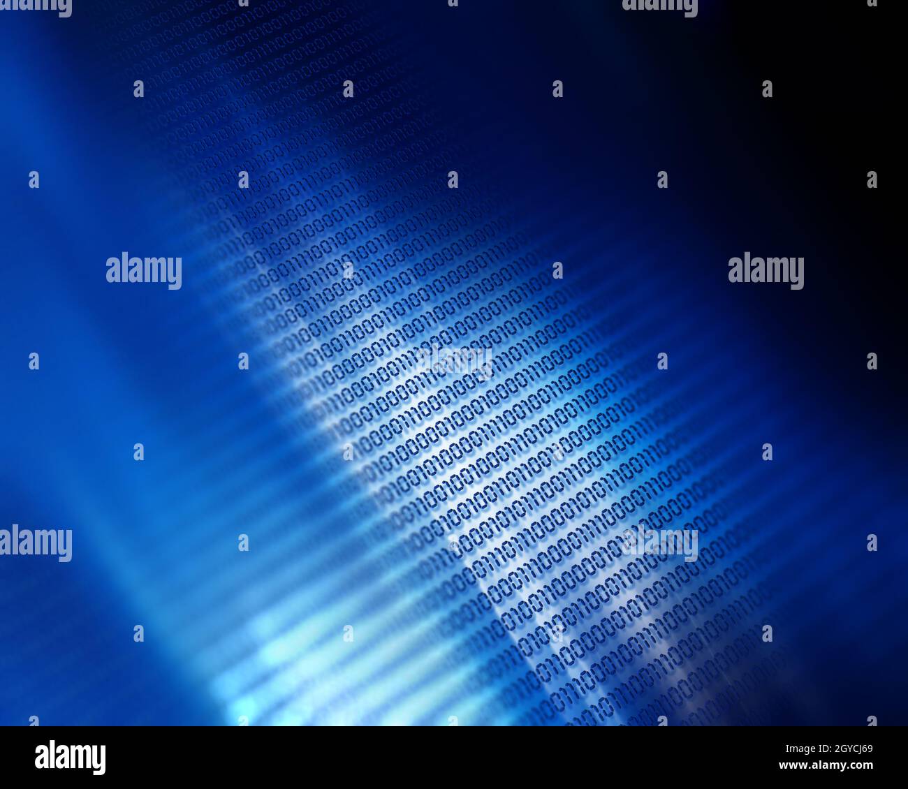 Binary code numbers on an abstract background Stock Photo - Alamy