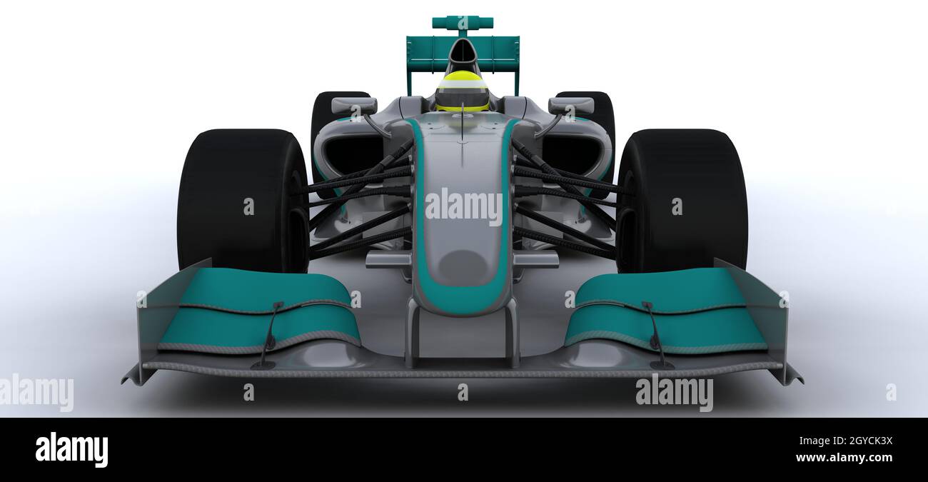 3D Render of a F1 Racing Car Stock Photo - Alamy