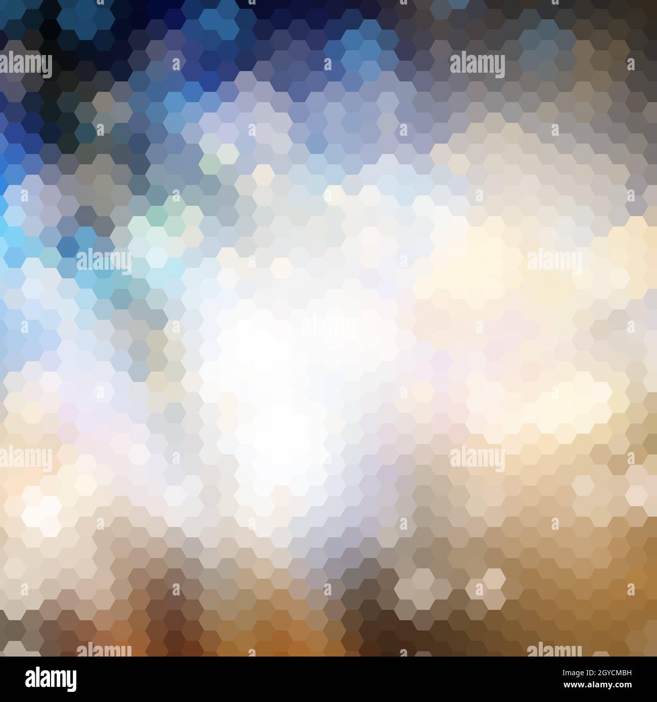 Abstract design background with hexagon shapes Stock Photo - Alamy