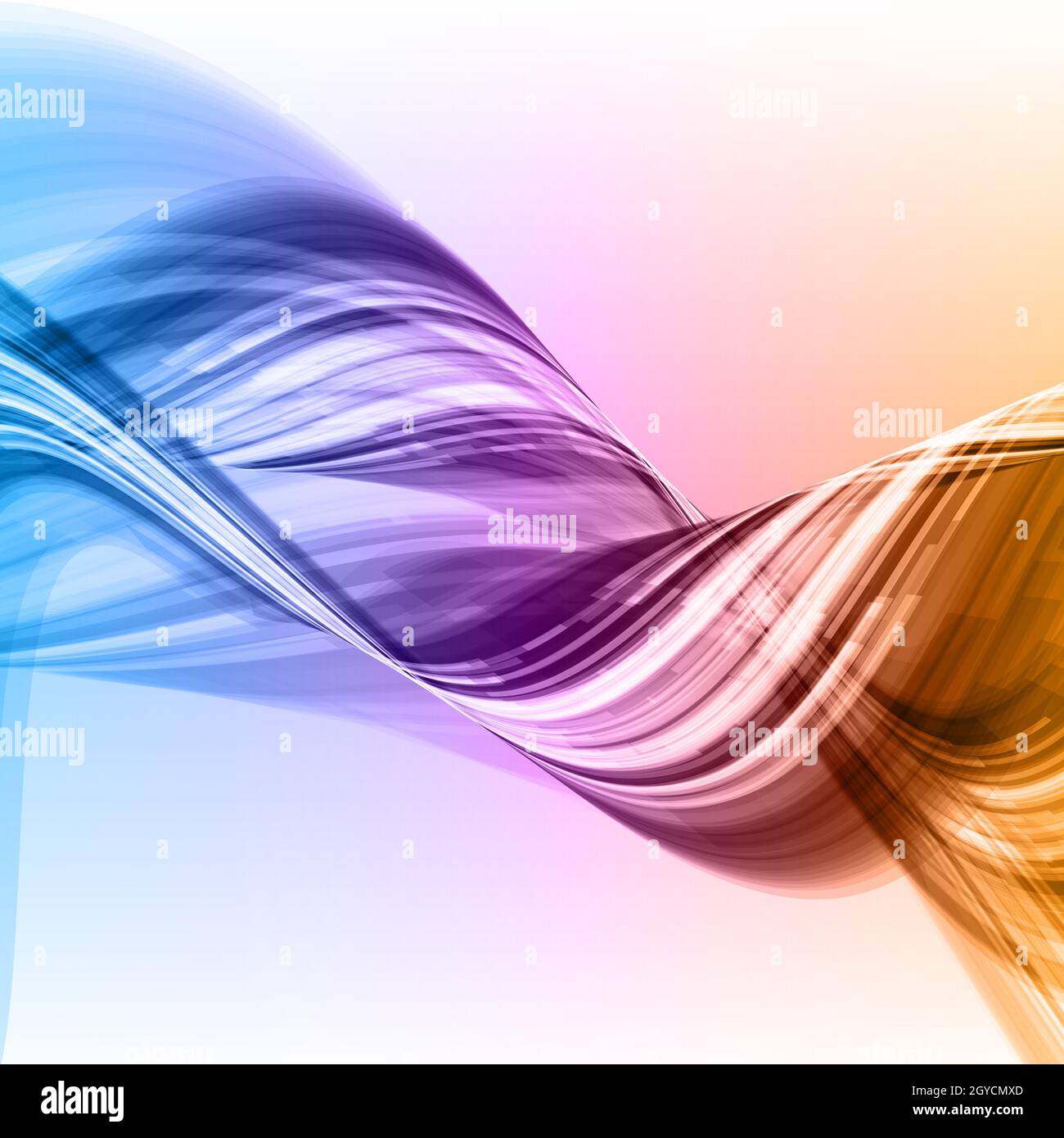 Abstract background with flowing lines Stock Photo - Alamy