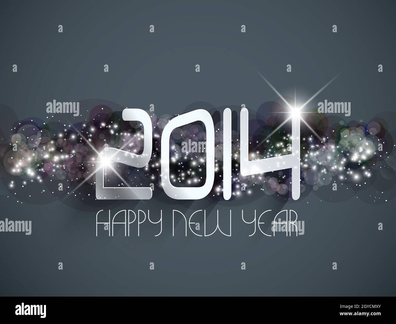 Decorative text background for the New Year Stock Photo - Alamy