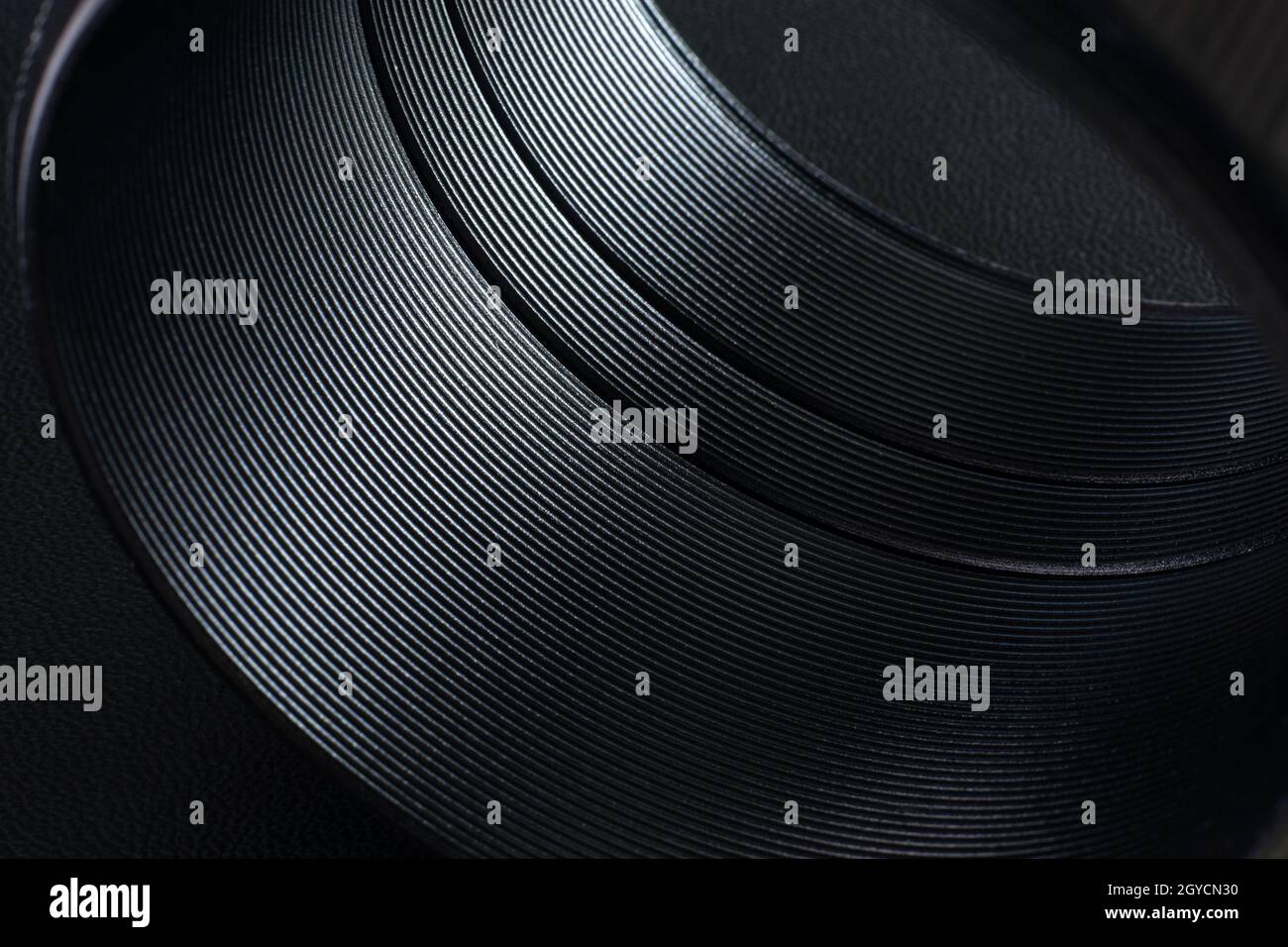 The inside of the tube with threaded Stock Photo - Alamy