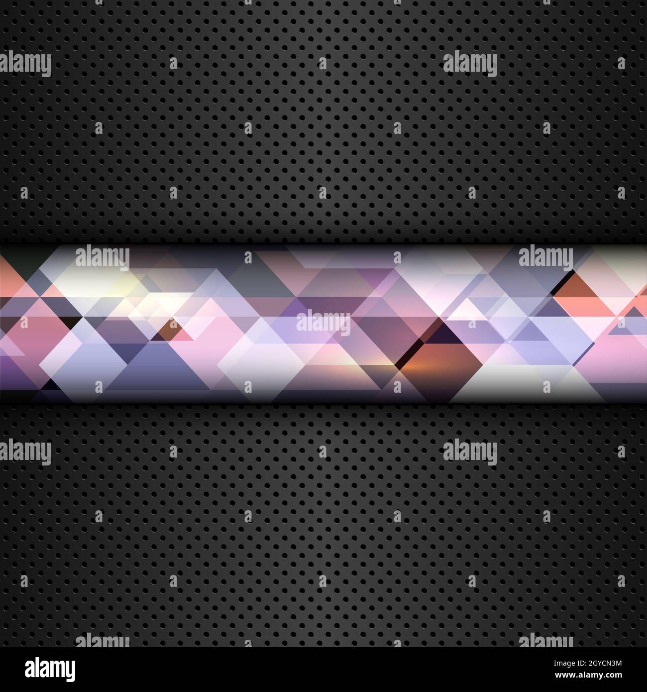 Abstract metal background with a geometric design Stock Photo - Alamy