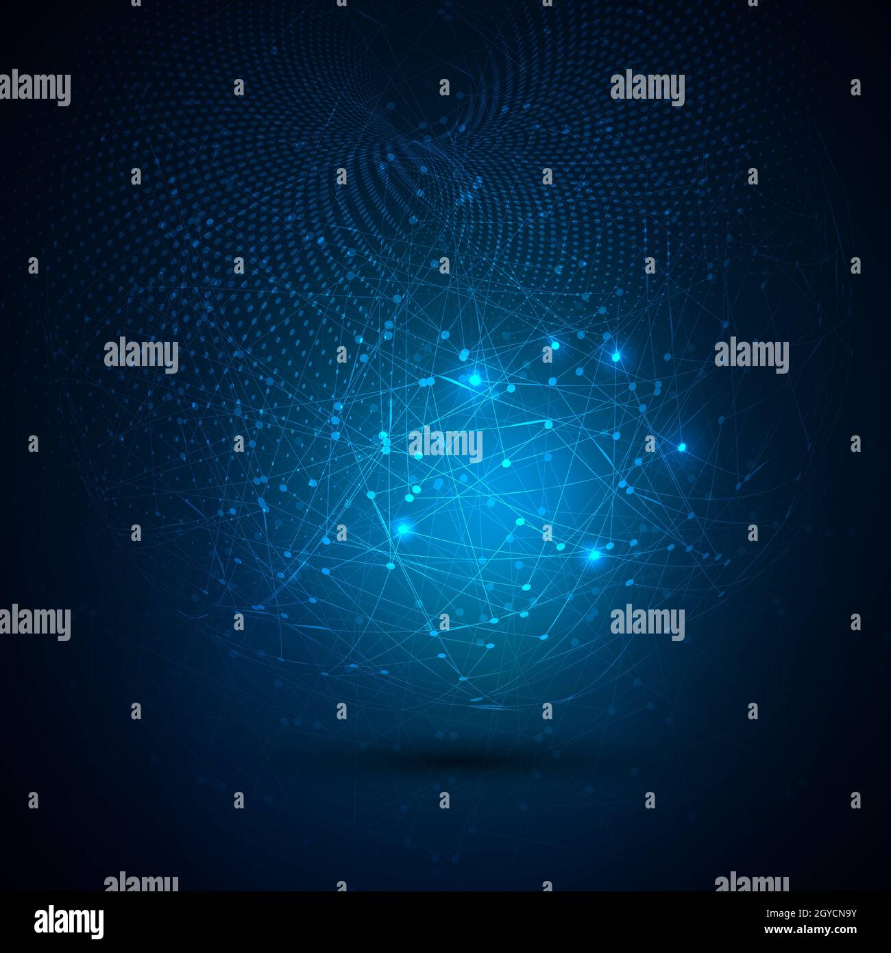 Abstract global technology background hi-res stock photography and ...
