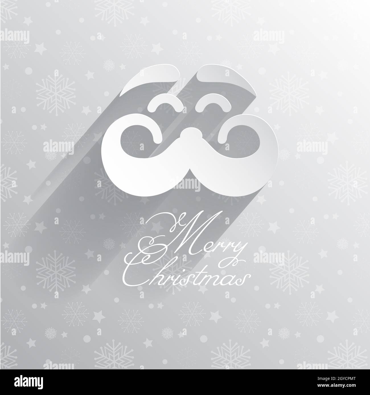 Christmas background with Santa face Stock Photo - Alamy