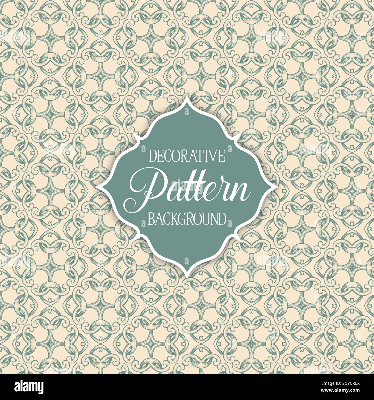 Decorative background with elegant pattern Stock Photo - Alamy