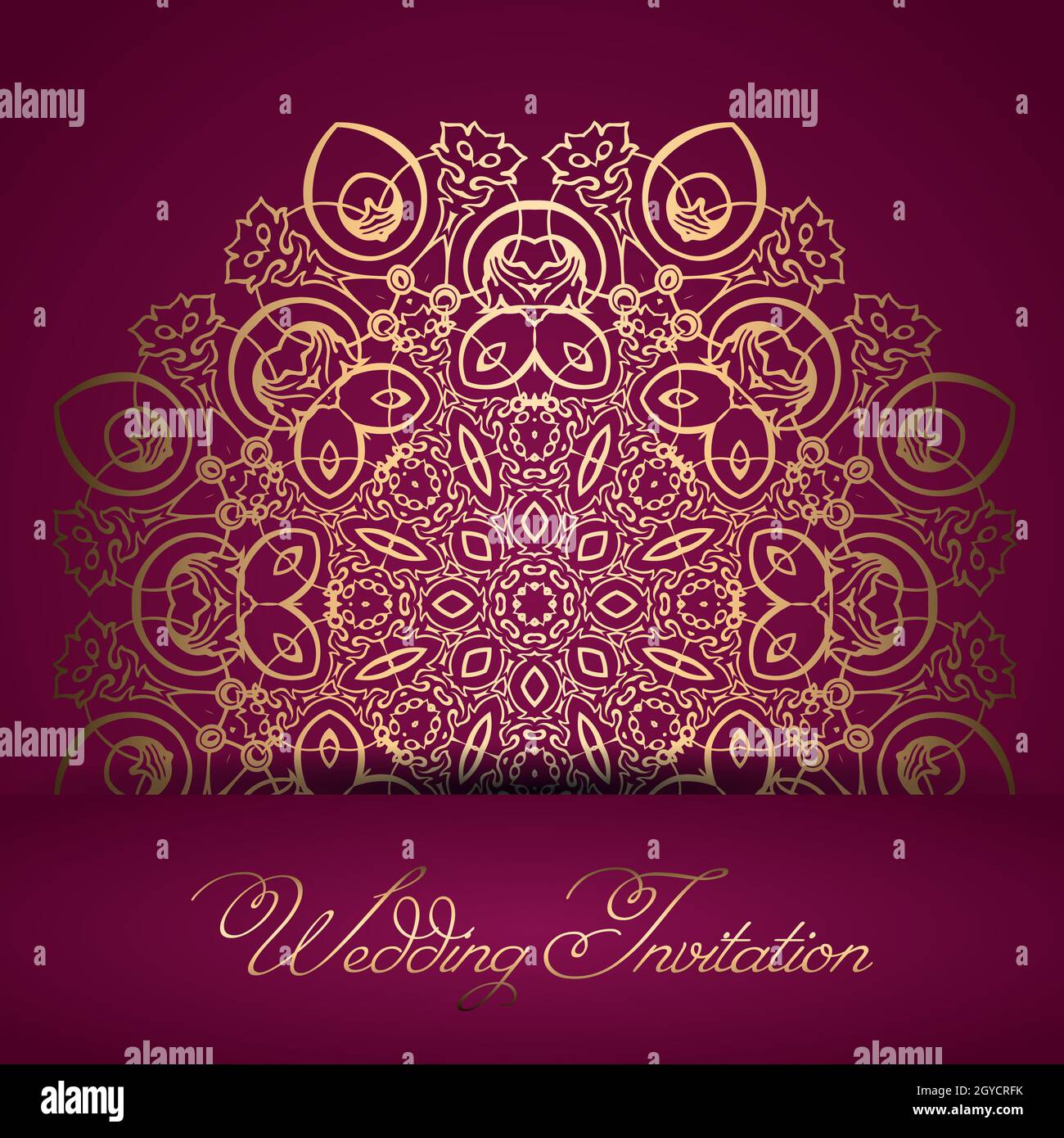 Stylish design for an invitation Stock Photo - Alamy
