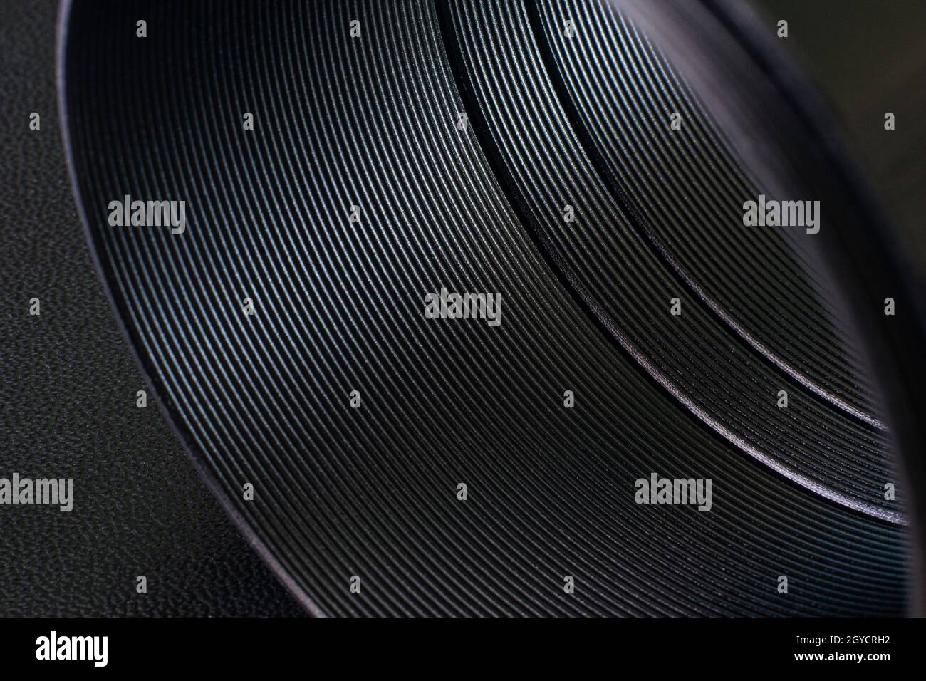 The inside of the tube with threaded Stock Photo - Alamy