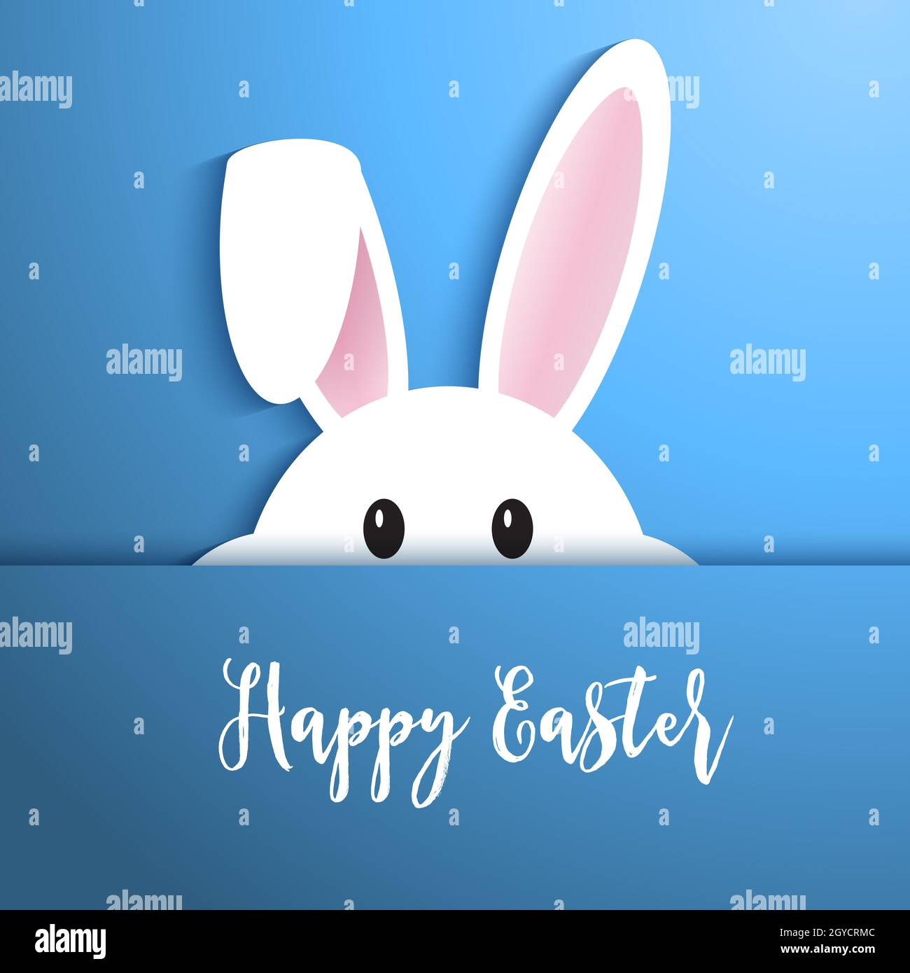 Rabbit peeping hi-res stock photography and images - Alamy