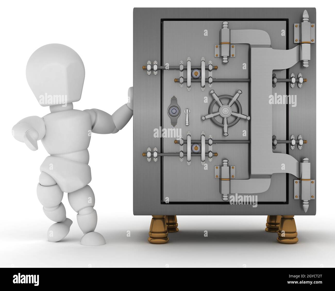 3D render of a man with Stock Photo - Alamy