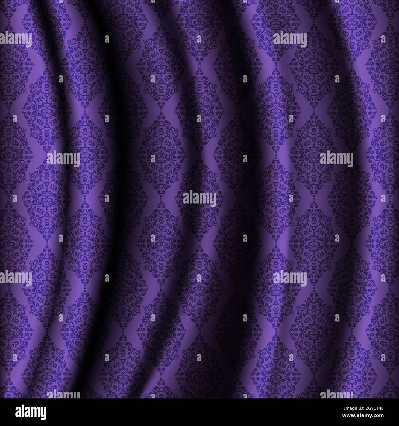 Background design of purple luxury patterned material Stock Photo - Alamy