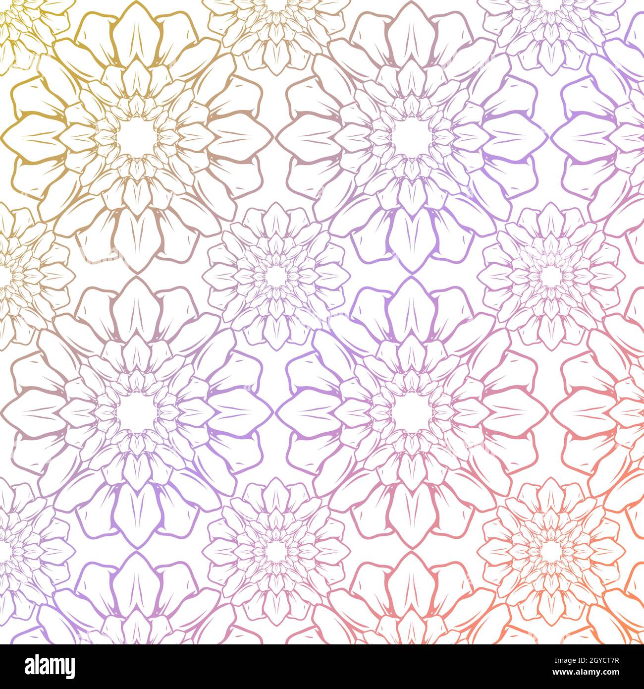 Floral pattern background with pastel colours Stock Photo - Alamy