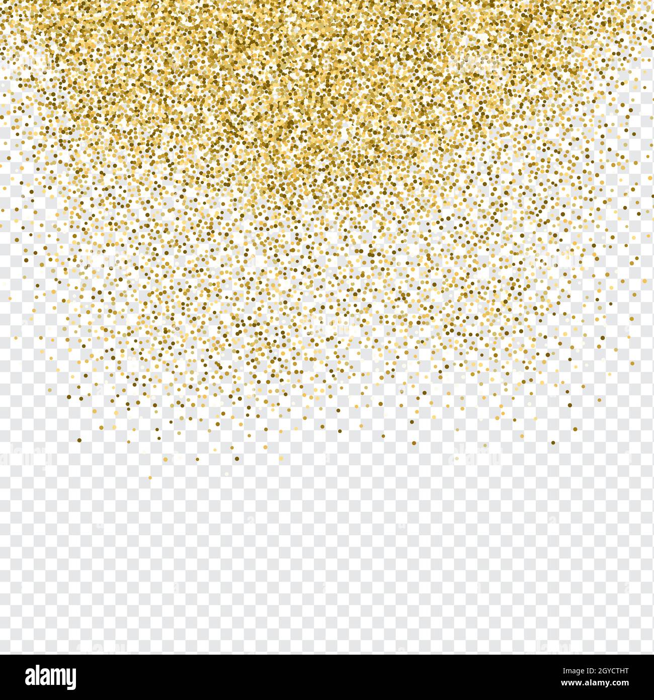 Decorative background with gold confetti design Stock Photo - Alamy