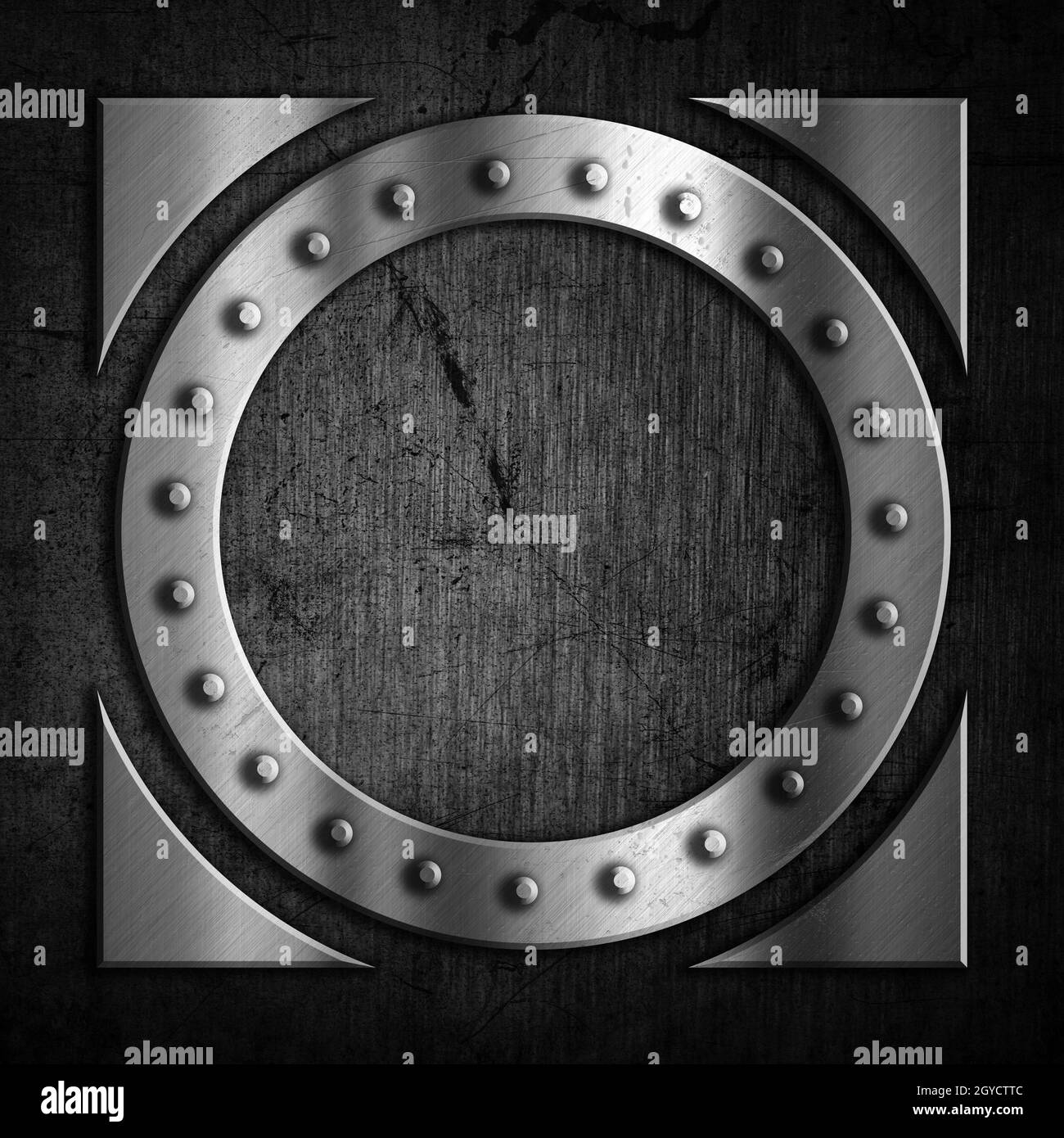 Abstract metal background with a grunge design Stock Photo - Alamy
