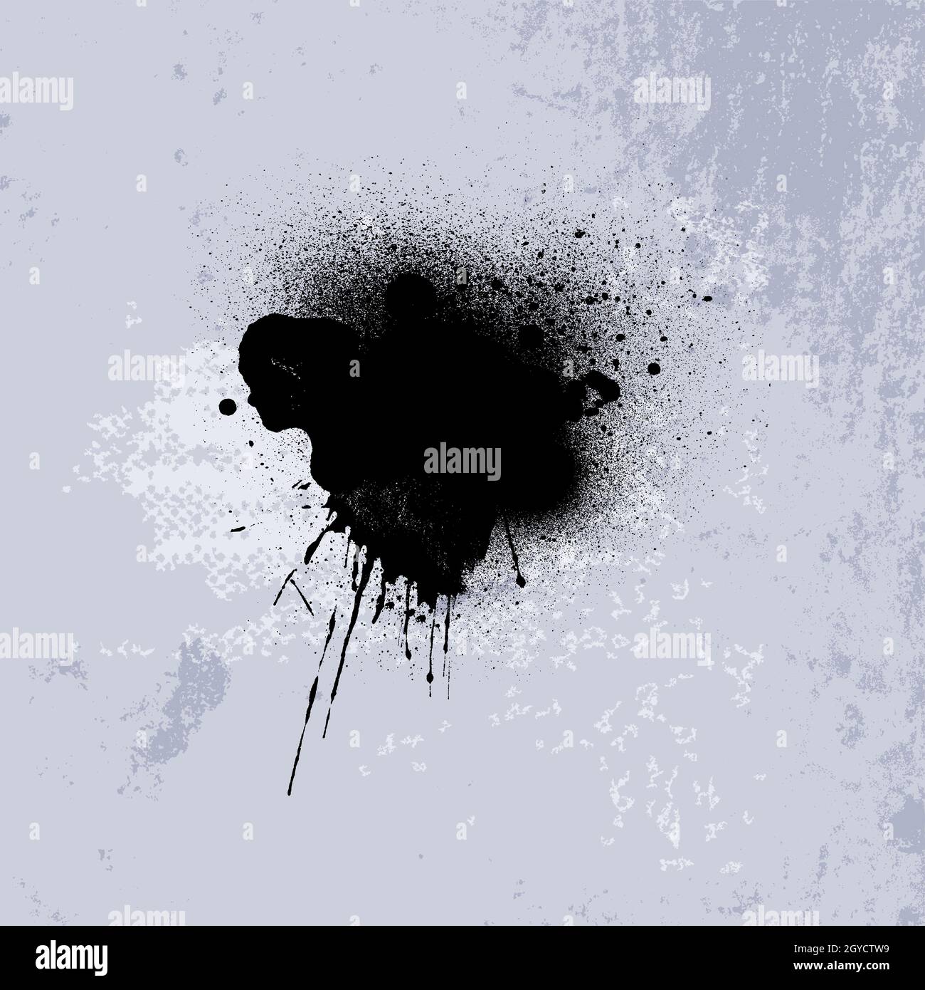 Grunge background with detailed ink splat Stock Photo - Alamy