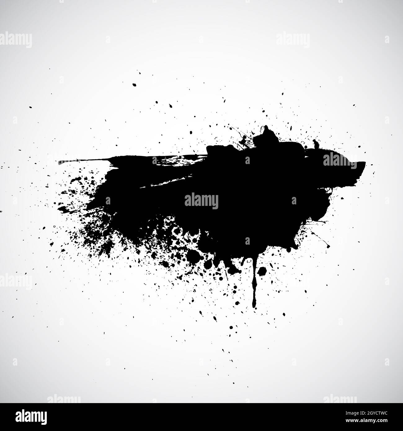 Grunge background with ink splatter Stock Photo - Alamy