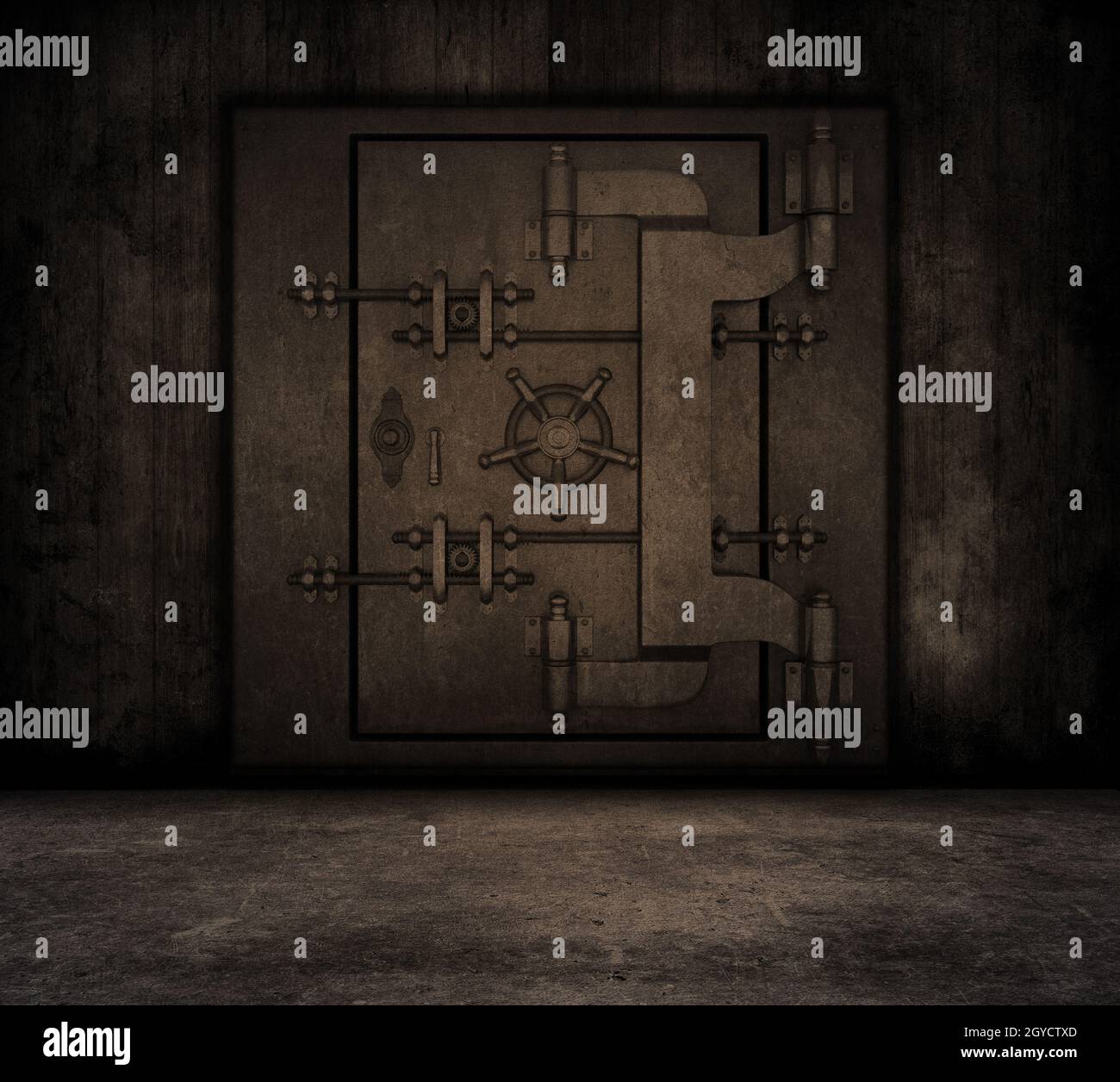 Bank vault empty hi-res stock photography and images - Alamy