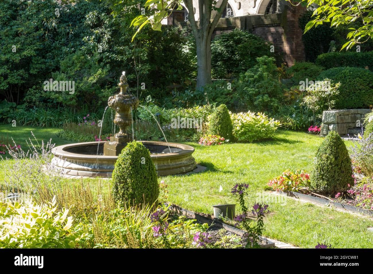 The Gardens behind Quarters 100 at the United States Military Academy ...