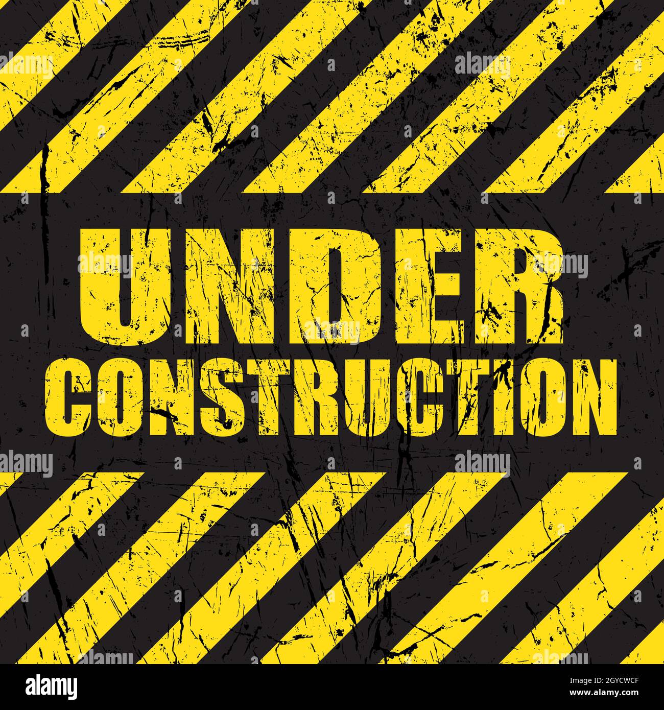 Background warning construction grunge hi-res stock photography and ...
