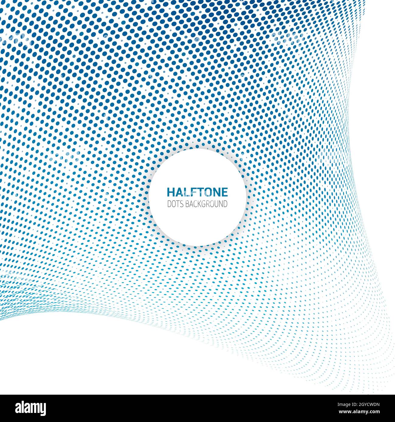 Abstract background with halftone dots design Stock Photo - Alamy