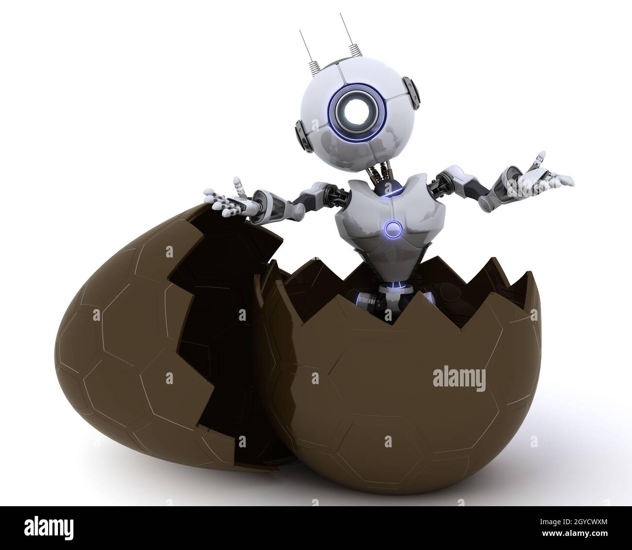 3d render egg character in hi-res stock photography and images - Alamy