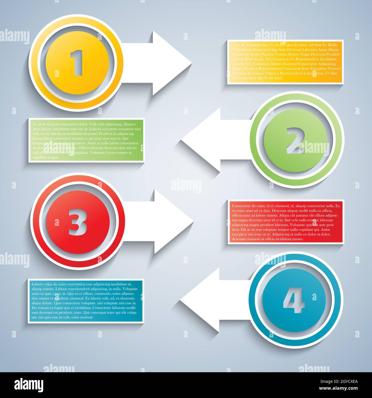 Stylish layout - can be used for infographics design Stock Photo - Alamy