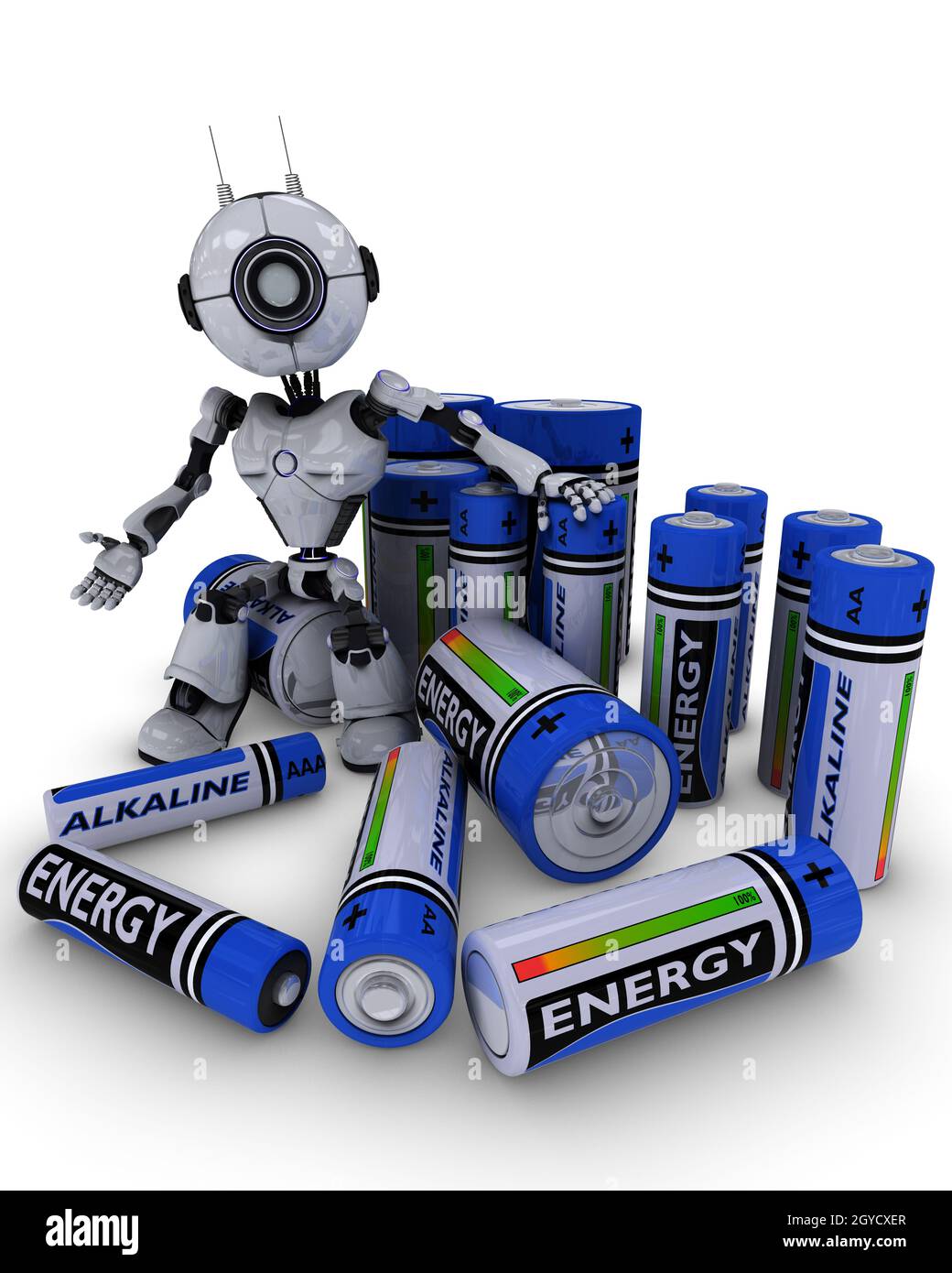 Robot batteries hi-res stock photography and images - Alamy