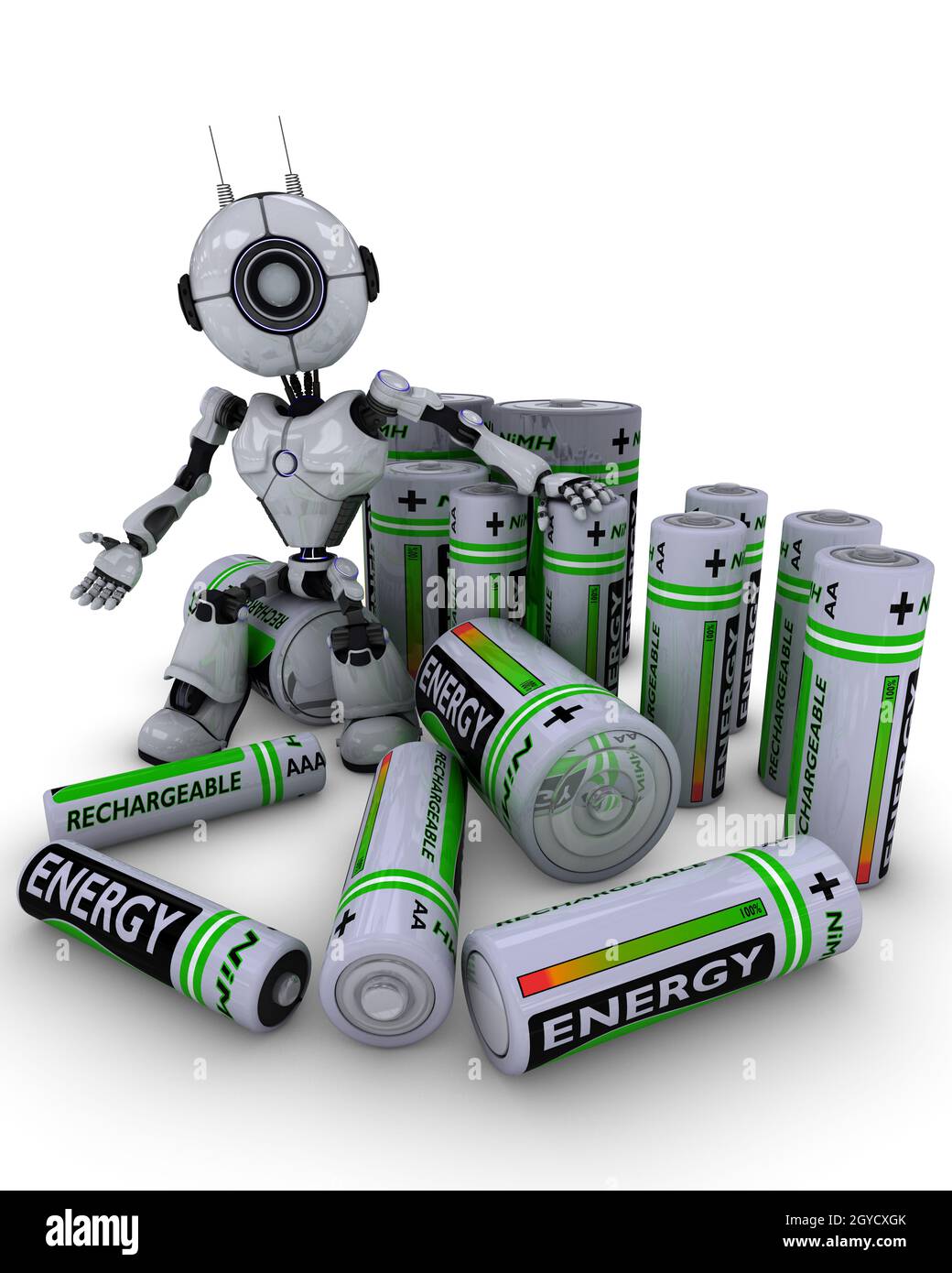 Robot batteries hi-res stock photography and images - Alamy