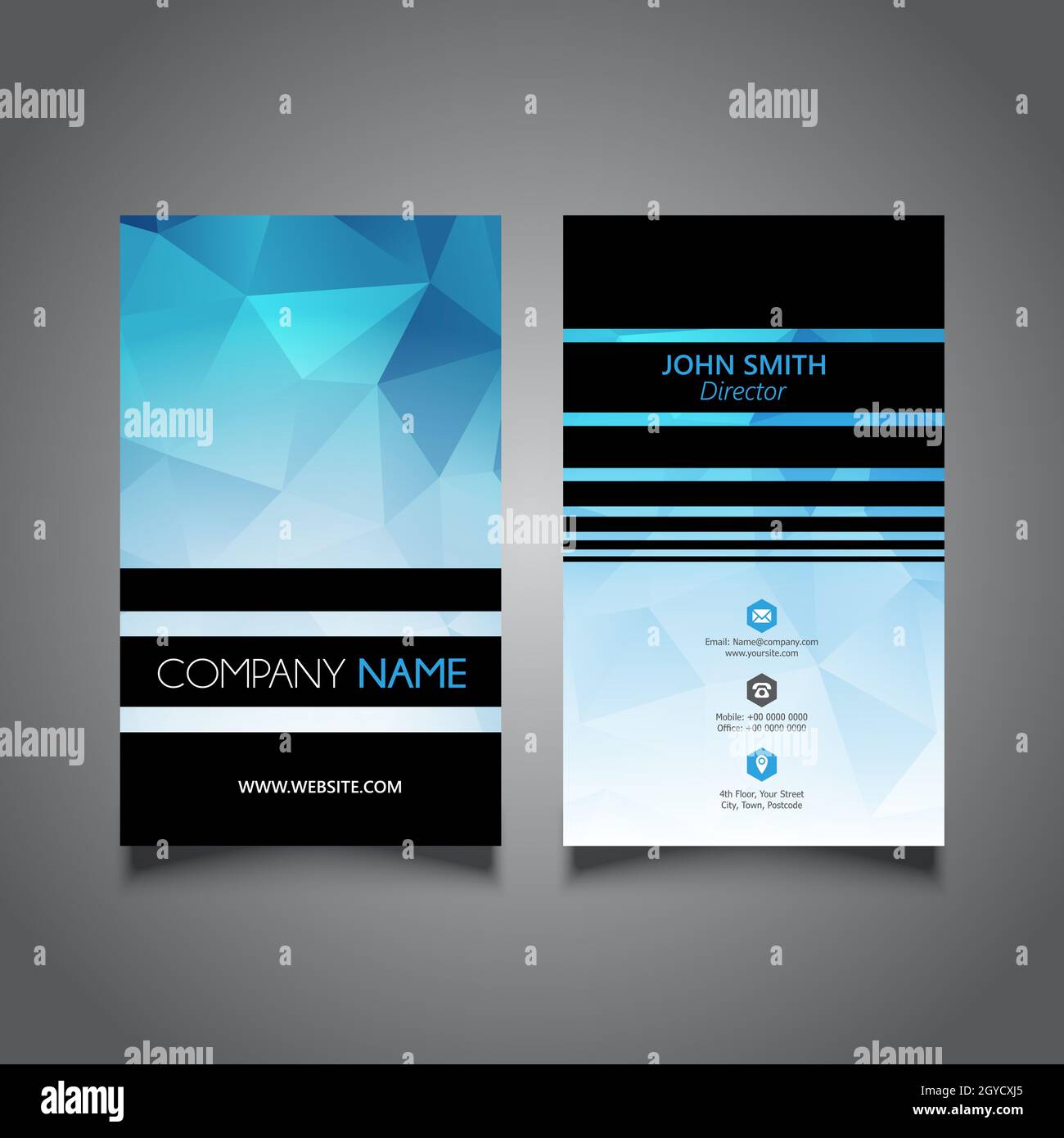 Eps business card hi-res stock photography and images - Alamy