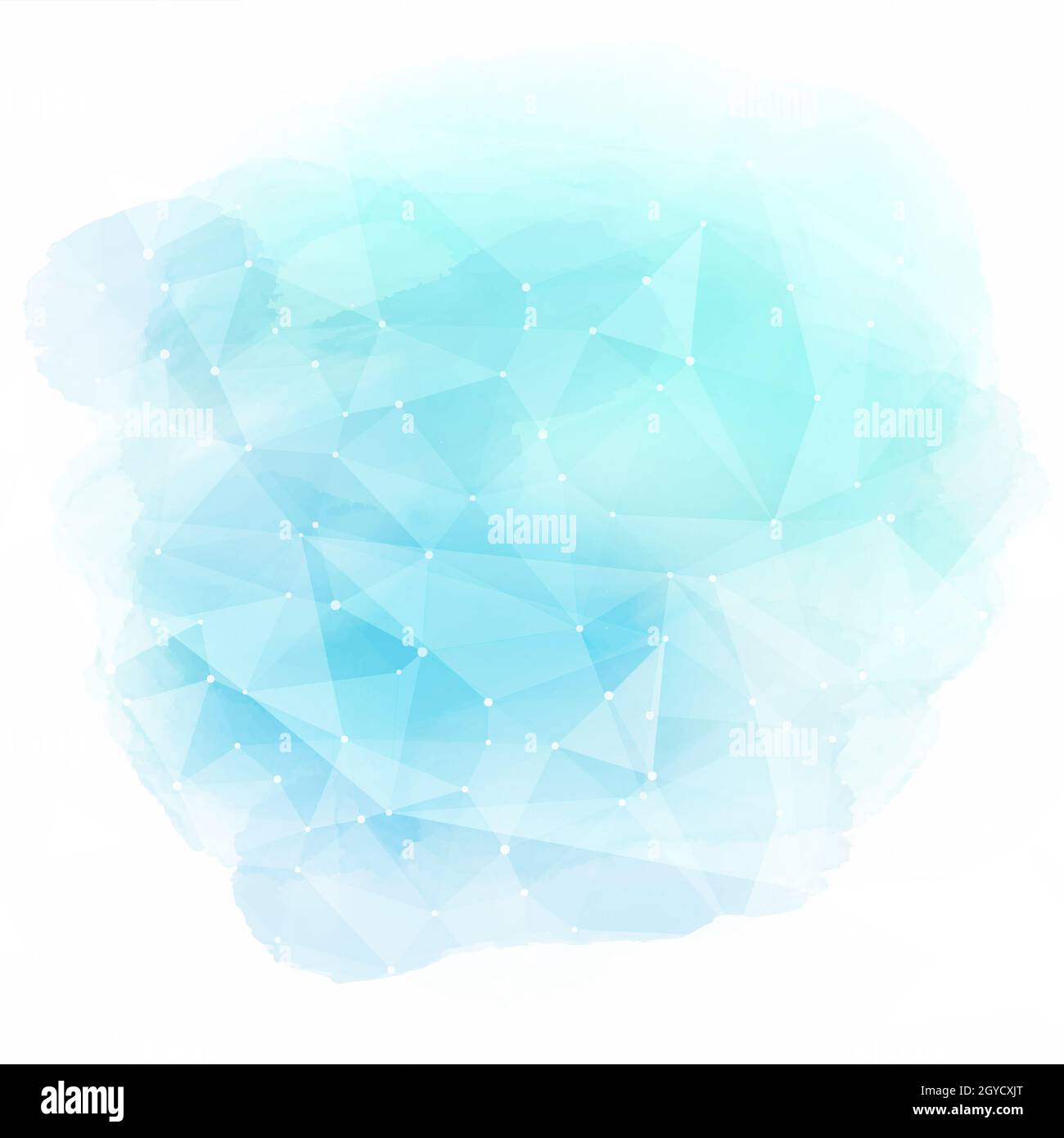 Low poly design on a watercolour texture Stock Photo - Alamy